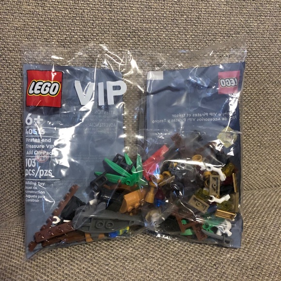Lego | Other | Lego Vip Pirates And Treasure Vip Add On Pack | Poshmark